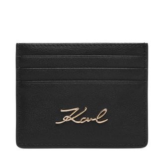 Karl Lagerfeld Kreditkartenetui KARL LAGERFELD B1W32034 Schwarz