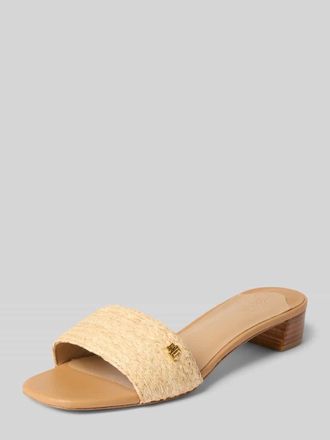 Lauren Ralph Lauren Slides mit Label-Detail Modell FAY