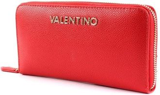 Valentino Divina Zip Around Wallet Rosso