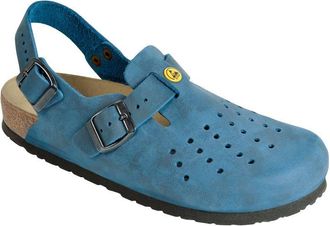 Weeger ESD Antistatik Clog Ozean perf. Gr. 38