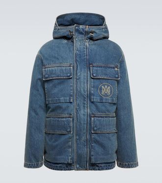 Amiri Veste doudoune en jean