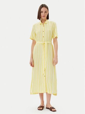 Barbour Hemdkleid Adelaide LDR0909YE32 Gelb Regular Fit