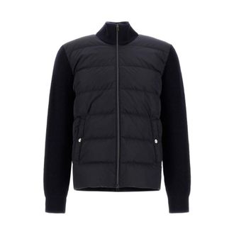 Herno Cardigan matelass&eacute; - Homme - Vestes - Bleu - Taille: XL