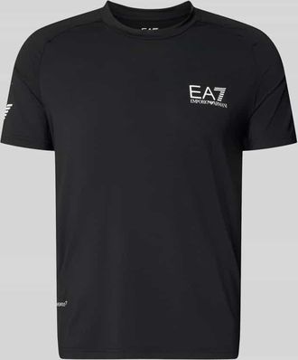 Emporio Armani T-Shirt mit Label-Print