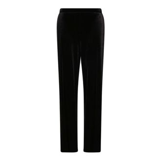 Blanca Vita Femme, Pantalons, Noir, Taille: 38 FR Pantalon de velours taille haute