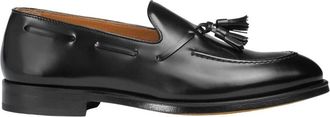 Doucal's Homme, Chaussures, Noir, Taille: 41 1/2 EU Mocassin en Cuir avec Glands