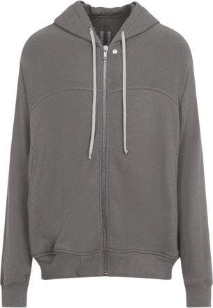 Rick Owens Homme, Sweatshirts et sweats &agrave; capuche, Gris, Taille: M Sweat &agrave; capuche zipp&eacute;