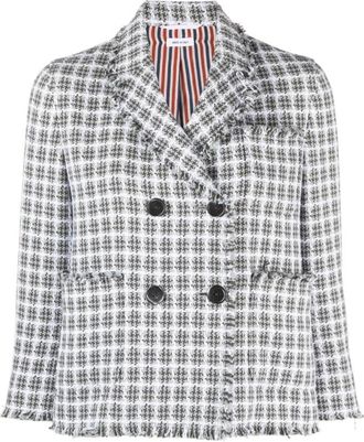 Thom Browne Femme, Vestes, Multicolore, Taille: 44 FR Blazers