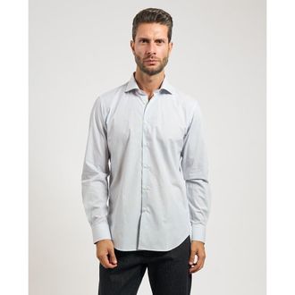 SETTE/MEZZO Chemise homme avec micro-motif