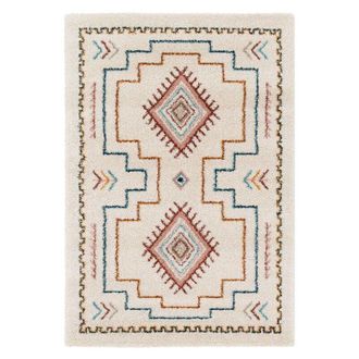 BOBOCHIC Bobochic - Tapis poils longs mira motif berbère 160x230