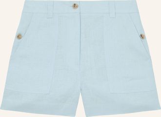 Reiss Reiss Leinenshorts Ashby blau