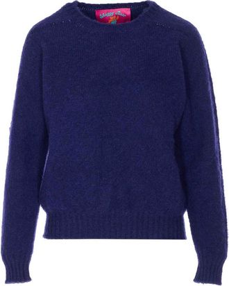 Howlin Rundhalspullover - Blau