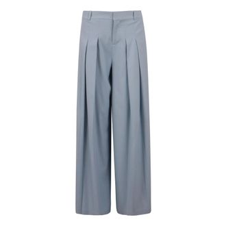Alice & Olivia Damen, Hosen, Blau, SGr&ouml;&szlig;e