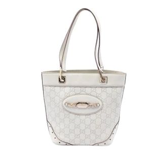 Gucci Sac cabas Pre-owned Punch - Femme - Pre-owned - Blanc - Taille: ONE Size