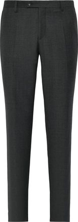 CG - Club of Gents Softe Anzughose aus Schurwolle mit Bügelfalte, Regular Fit in