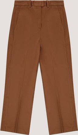 Circolo 1901 Masculine Trousers in Piqu&eacute; Russet / 42