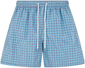 Fedeli Homme, Maillots de bain, Bleu, Taille: 2XL Swim Shorts