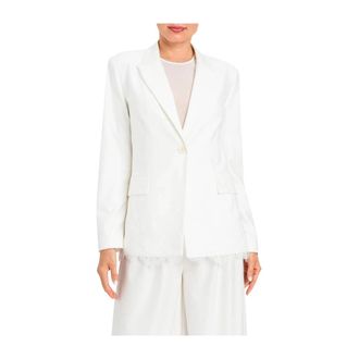 Twin-Set Signature Blazer - - Jackets - Damen - Wei&szlig; - M