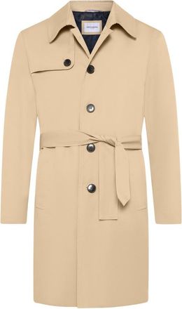 Tom Rusborg Leichter Trenchcoat aus einem Baumwollmischgewebe in