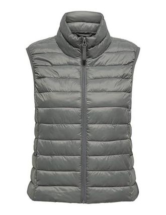 Only Onltahia LW Quilted Waistcoat CC OTW, Castor Gray, XL Femmes