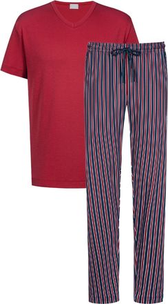 Mey Pyjama kurz Graphic Stripes