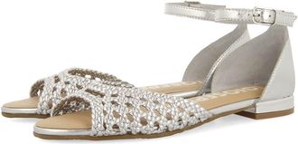 Gioseppo Maupin, Ballett Flat Damen, Silber, Größe 41, Silber, 41 EU