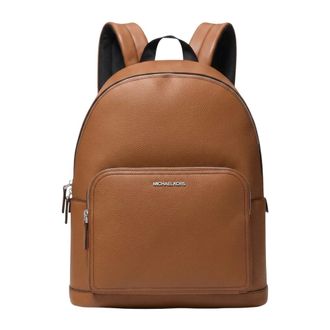 Michael Kors Sac &agrave; dos citadin Cooper en cuir grain&eacute; - Homme - Sacs - Brun - Taille: ONE Size