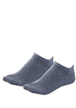 Tommy Hilfiger Sneaker Chaussettes, Gris, 35/38 (Lot de 2) Femme
