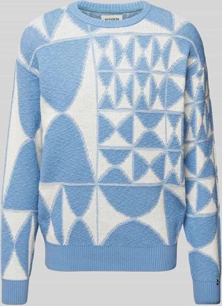 Scotch & Soda Strickpullover mit gerippten Abschl&uuml;ssen