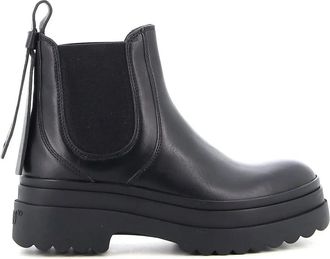 Red Valentino Low-Top Sneaker - Platform Ankle Boots - Gr. 40 (EU) - in Schwarz - f&uuml;r Damen