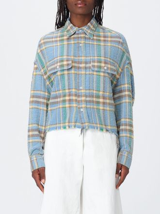 R13 Hemdbluse R13 Damen Farbe Blau