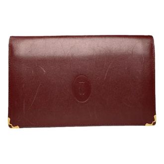 Cartier Pre-owned Vintage Clutch - - Pre-owned - Damen - Rot - ONE SIZE