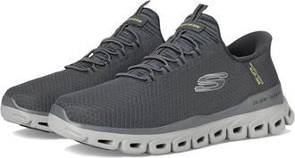 Skechers Glide-Step Noxus Baskets &agrave; Enfiler Mains Libres pour Homme, Charbon, 10.5 Wide