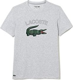 Lacoste Sport T-shirt Sport Ultra-dry Homme Argent Chine L