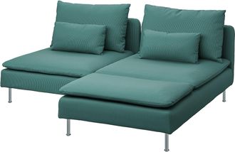 IKEA S&Ouml;DERHAMN 2er-Sofa mit R&eacute;camiere