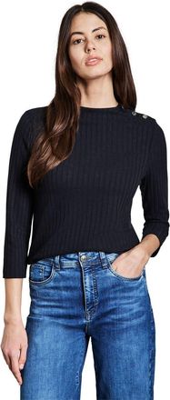 Street One Damen Shirt mit Kn&ouml;pfen