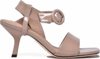 Janet & Janet Femme, Chaussures, Brun, Taille: 38 EU Sandalo in vernice