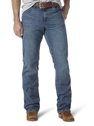 Wrangler Men s Retro Slim Fit Boot Cut Jean, Worn In, 29x30