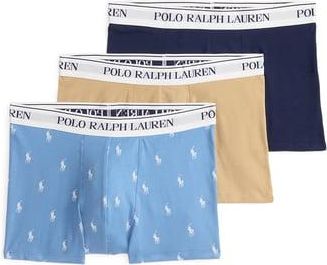 Polo Ralph Lauren Lot de 3 boxers en coton