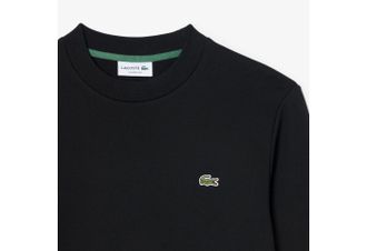Lacoste Sweatshirt Classic Fit, reine Baumwolle, gesticktes Krokodil auf der Brust