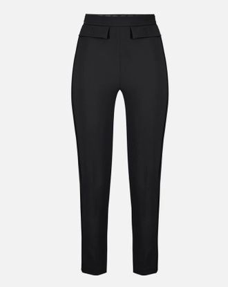 Elisabetta Franchi Pantalon en cr&ecirc;pe double stretch Elisabetta Franchi