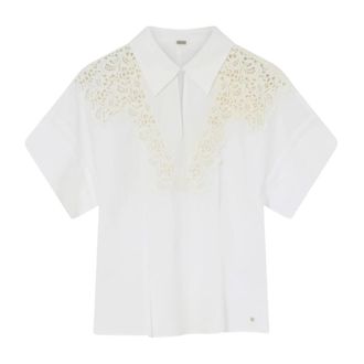 Gustav 1004-Cl Bluse - - Blouses & Shirts - Damen - Wei&szlig; - S