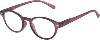 Isotoner Loupes de lecture mixte adulte branches flexibles confort, verres extra fins, +3.00, violet