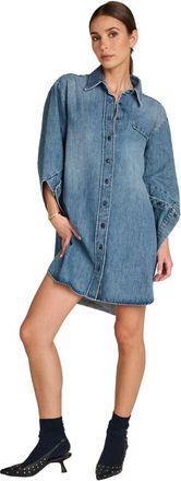 March23 Femme, Robes, Bleu, Taille: 40 FR Robe Mali