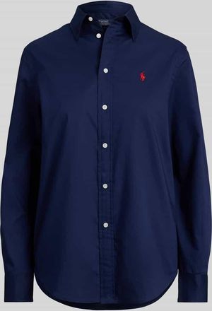 Polo Ralph Lauren Slim Fit Hemdbluse aus reiner Baumwolle