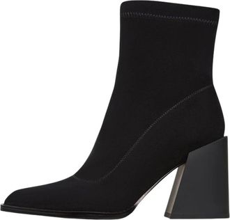 Cesare Gaspari Femme, Chaussures, Noir, Taille: 39 EU Bottines &agrave; Talons Bloc en Daim Layla