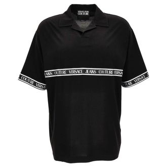 Versace Jeans Couture Stilvolle T-Shirts und Polos - - Tops - Herren - Schwarzk - S