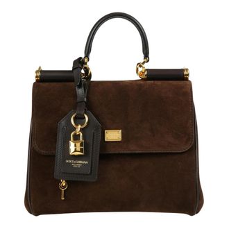 Dolce & Gabbana My Sicily Kleine Handtasche - - Bags - Damen - Braun - ONE SIZE