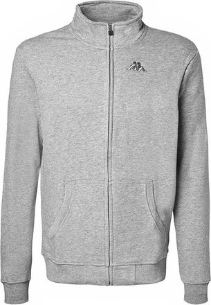 Kappa Herren Zentil JKT Jacke, Grau (Md Mel/Grey Smoked), XL