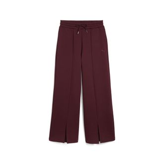 Puma Damen Wardrobe Essentials Relaxed Hose S, Ruby Shimmer Red